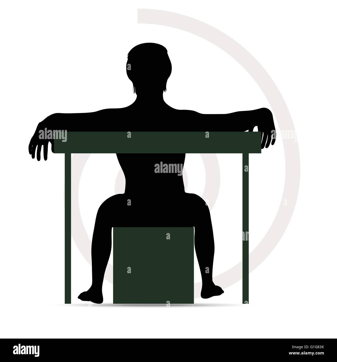 Man women sofa Stock Vector Images - Alamy