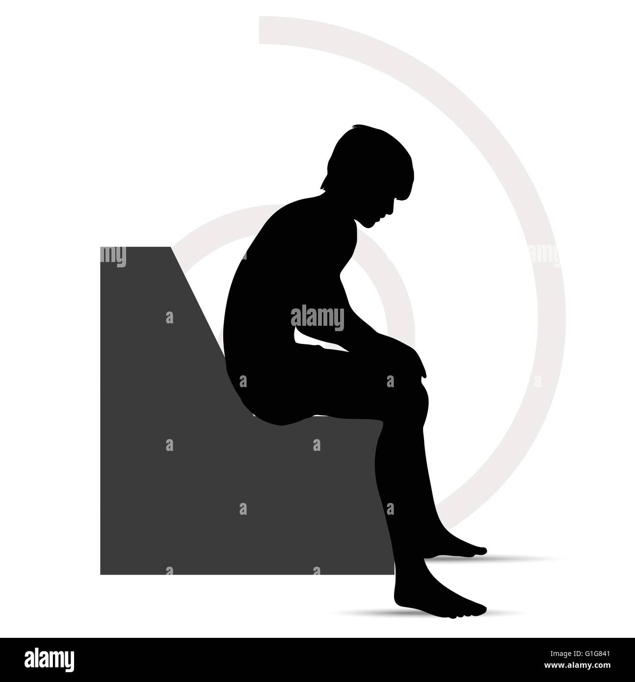 Man women sofa Cut Out Stock Images & Pictures - Alamy