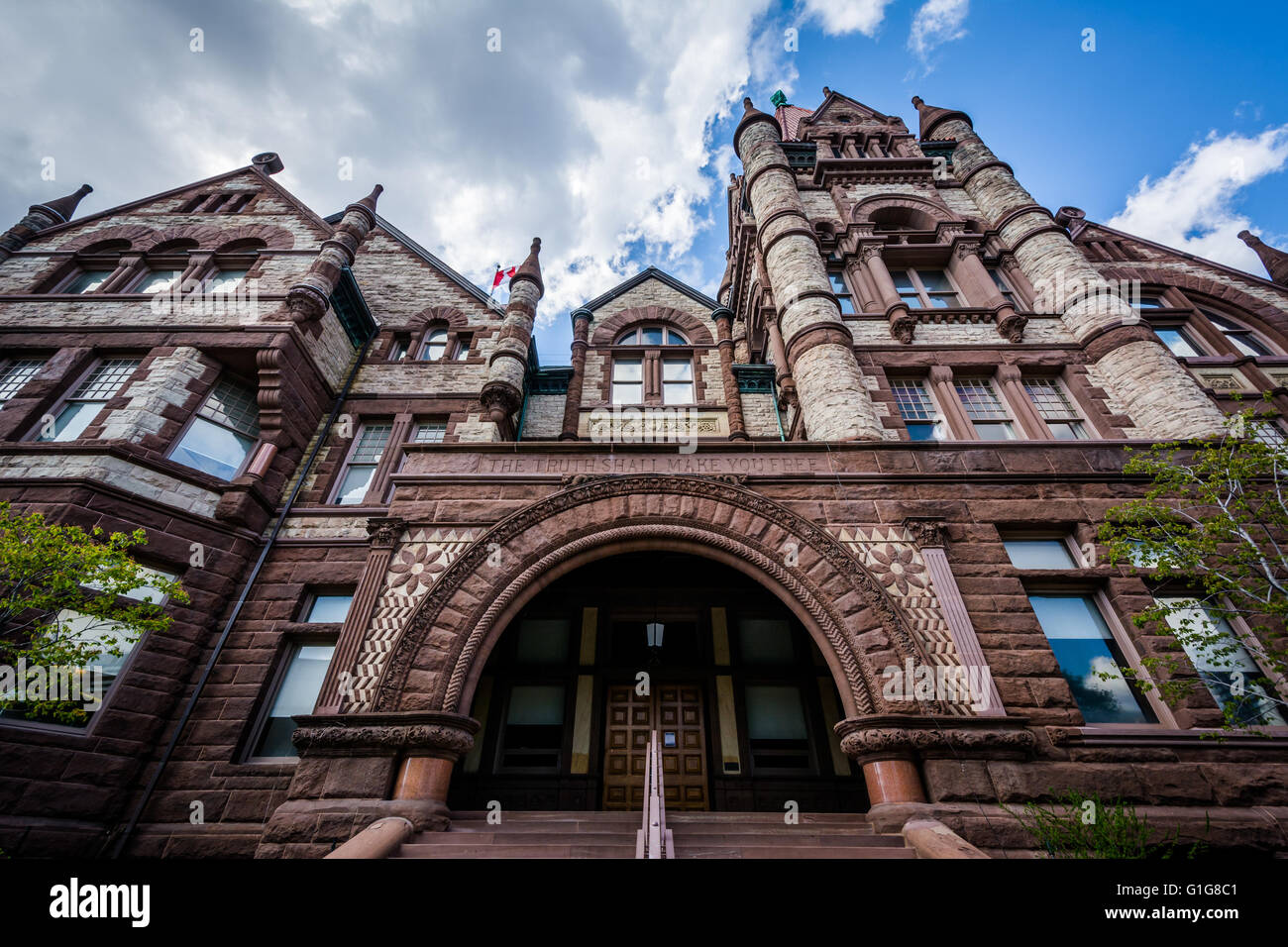 The Victoria College Building at Victoria University, at the University ...