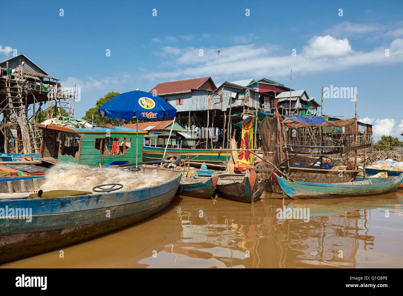 Floating village of Kompong Phluk, Siem Reap, Cambodia Stock Photo - Alamy