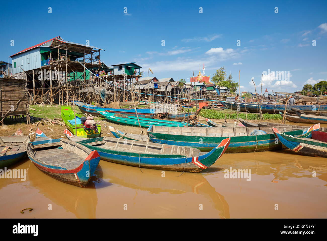 Floating village of Kompong Phluk, Siem Reap, Cambodia Stock Photo - Alamy