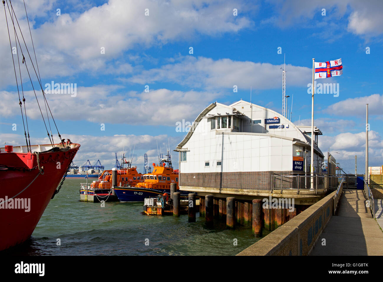 Lifeboat Station, Harwich, Essex, England UK Stock Photo - Alamy