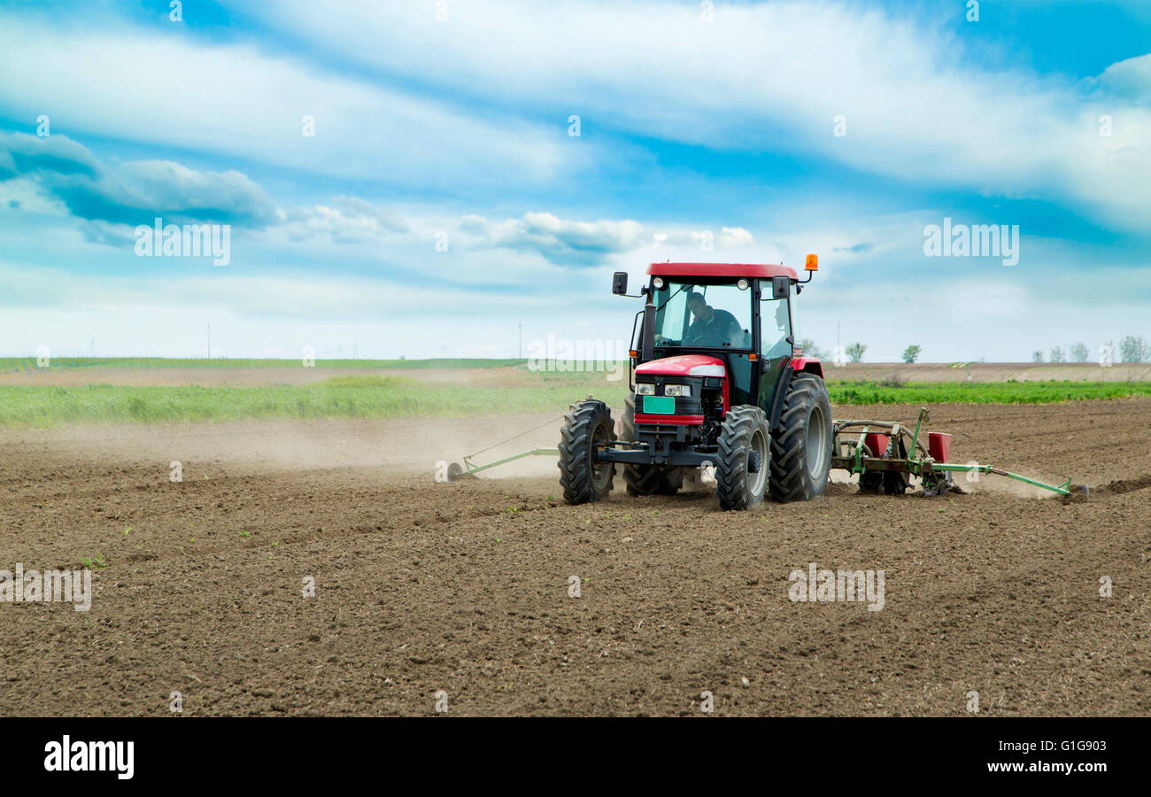 Young farmer sowing crops hi-res stock photography and images - Alamy