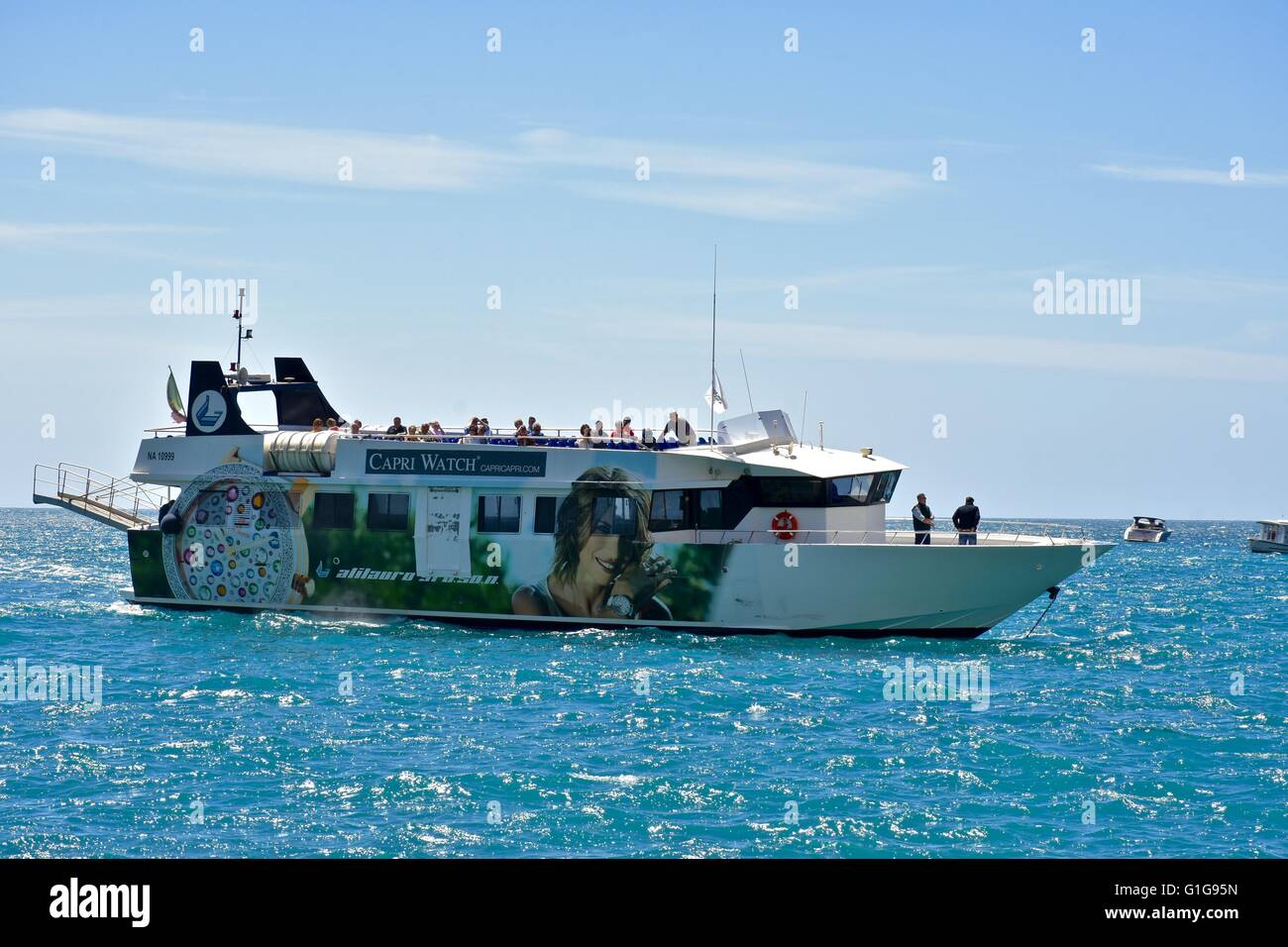 Ferry capri in sorrento in hi-res stock photography and images - Alamy