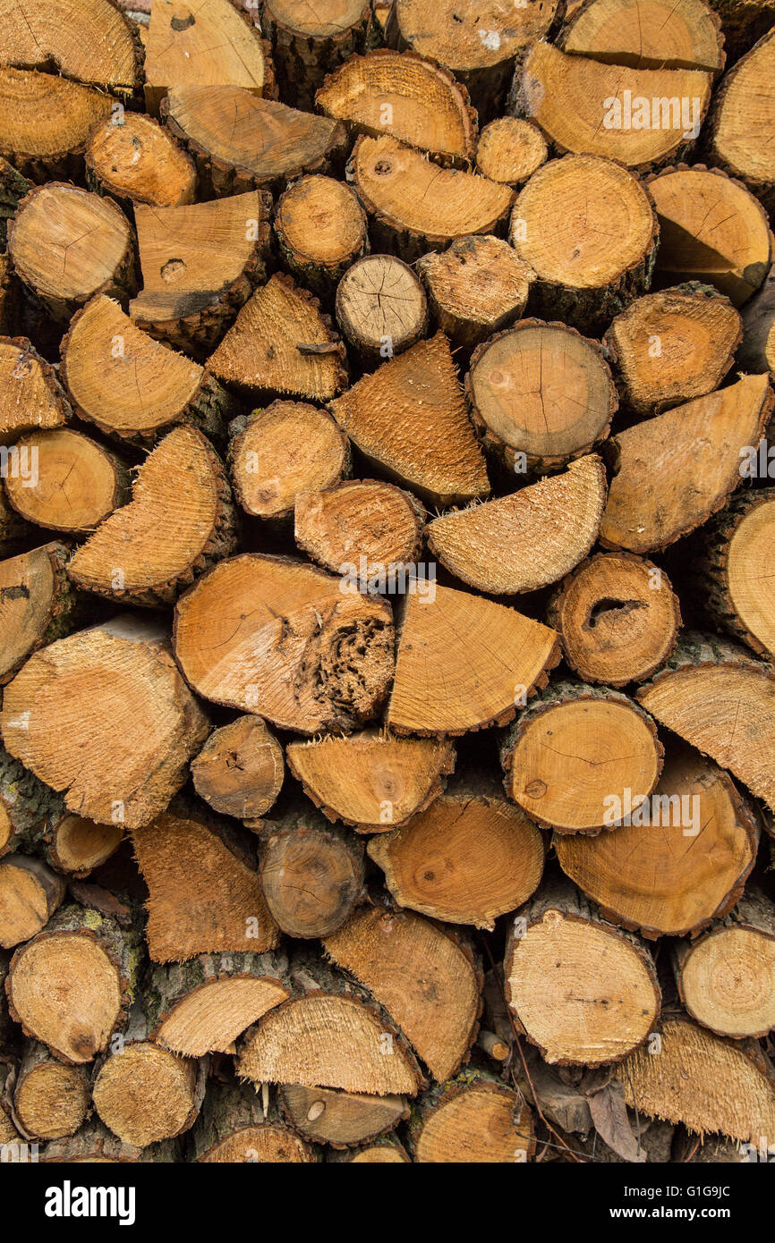 Wood pile texture hi-res stock photography and images - Alamy