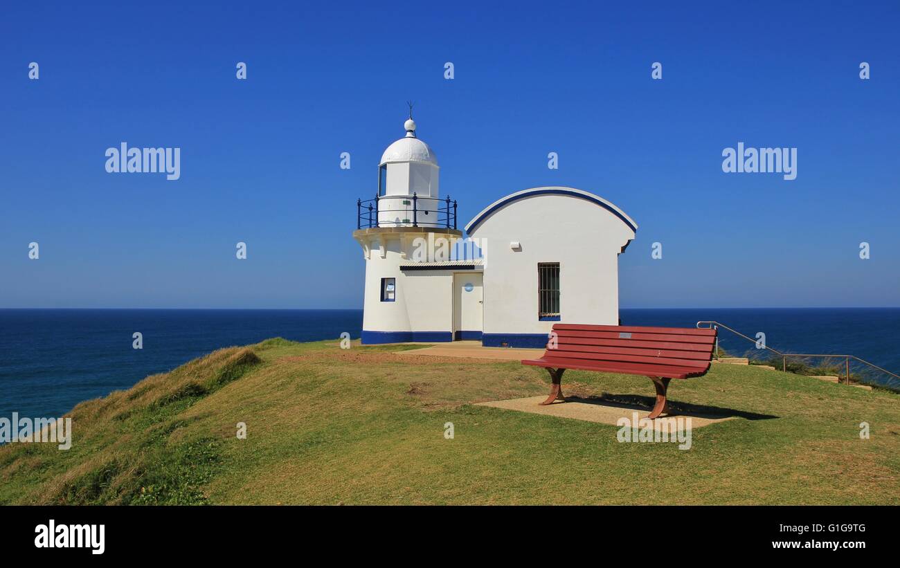 Tacking point lighthouse port macquarie nsw australia hi-res stock ...