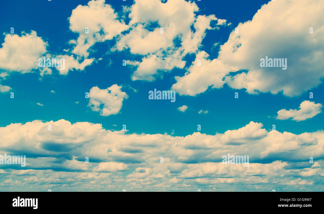 Blue clouds sky hdr weather hi-res stock photography and images - Alamy
