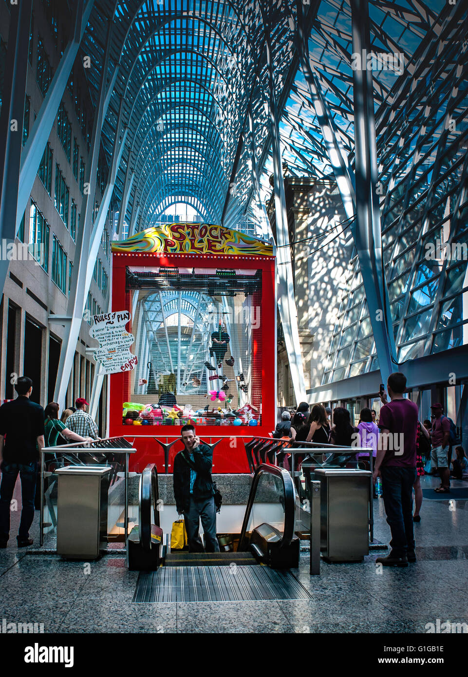 Luminato Festival, artists pick a pile, Toronto Canada, life-sized ...