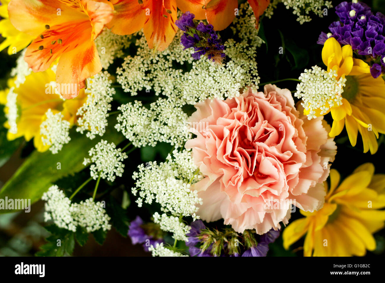 Mixed colors flowers hi-res stock photography and images - Alamy