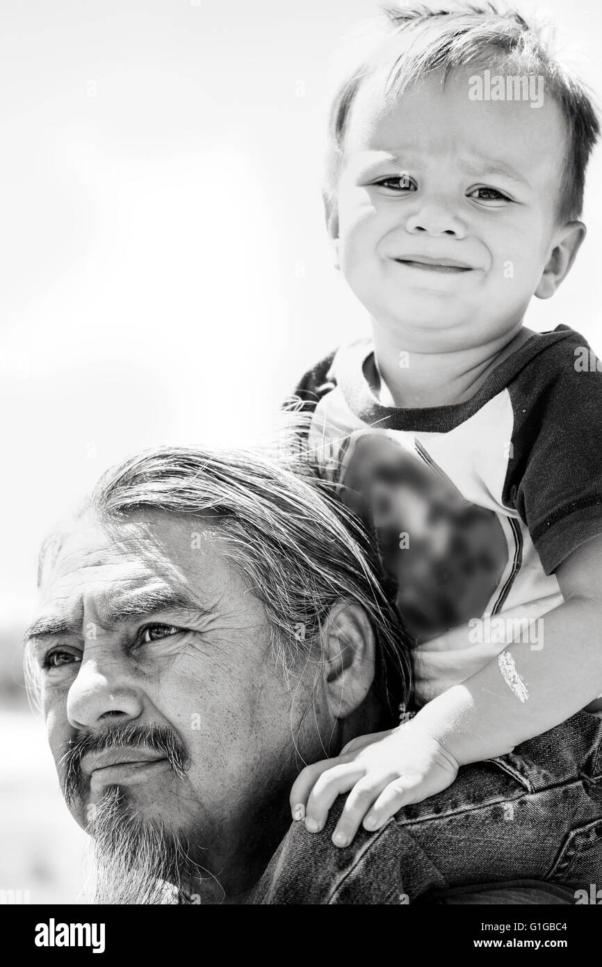 Father and Son portrait Stock Photo - Alamy