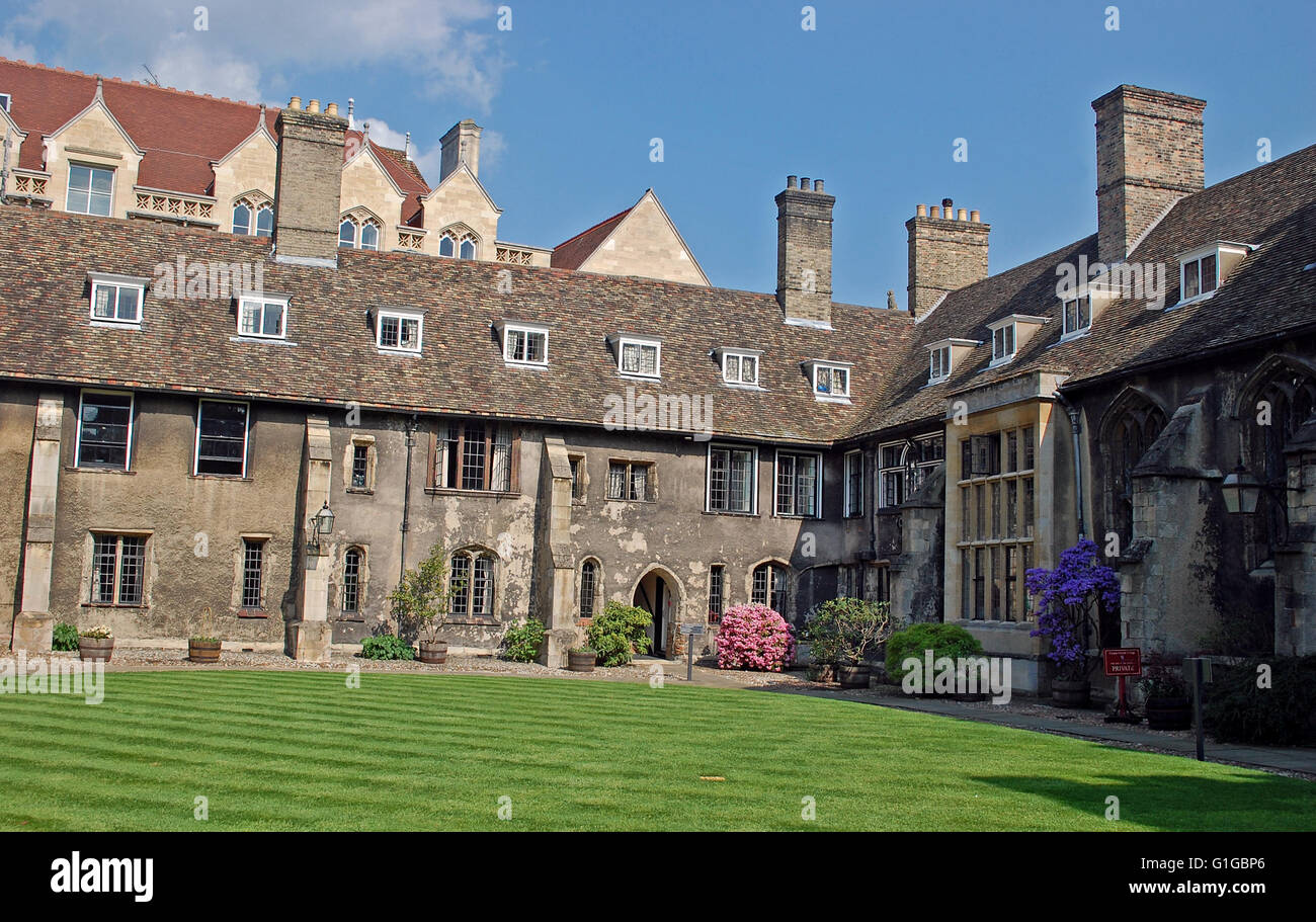 Corpus Christie College, Cambridge Stock Photo - Alamy