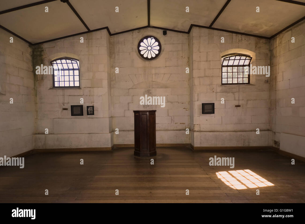 Port Arthur penal colony, Asylum church, Model Prison, Tasmania ...