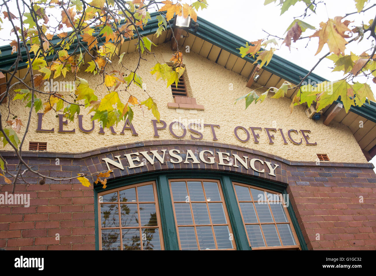 The village of Leura in the Blue Mountains Sydney, Australia, popular ...