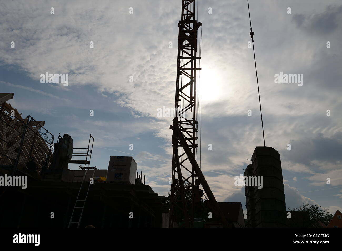 Topping out ceremony in hi-res stock photography and images - Alamy