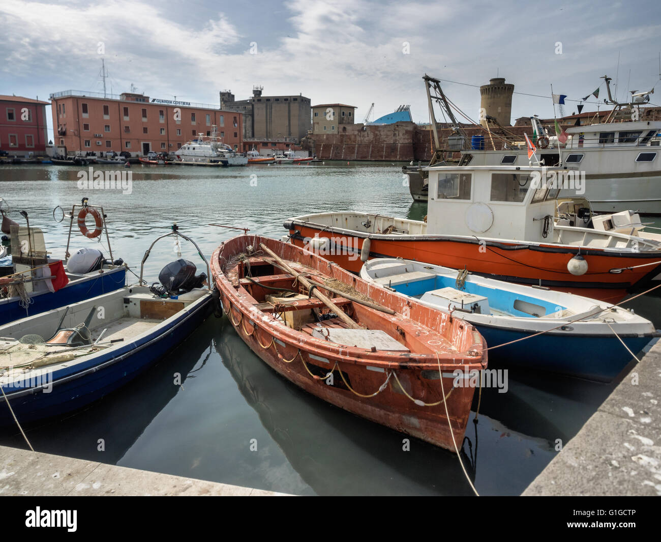 Mediterranean fishing boat hi-res stock photography and images - Alamy