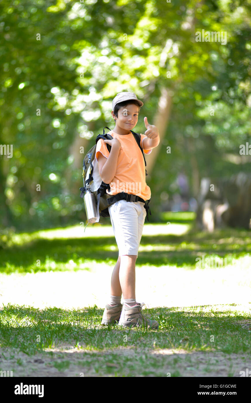 Boy walking alone hi-res stock photography and images - Alamy