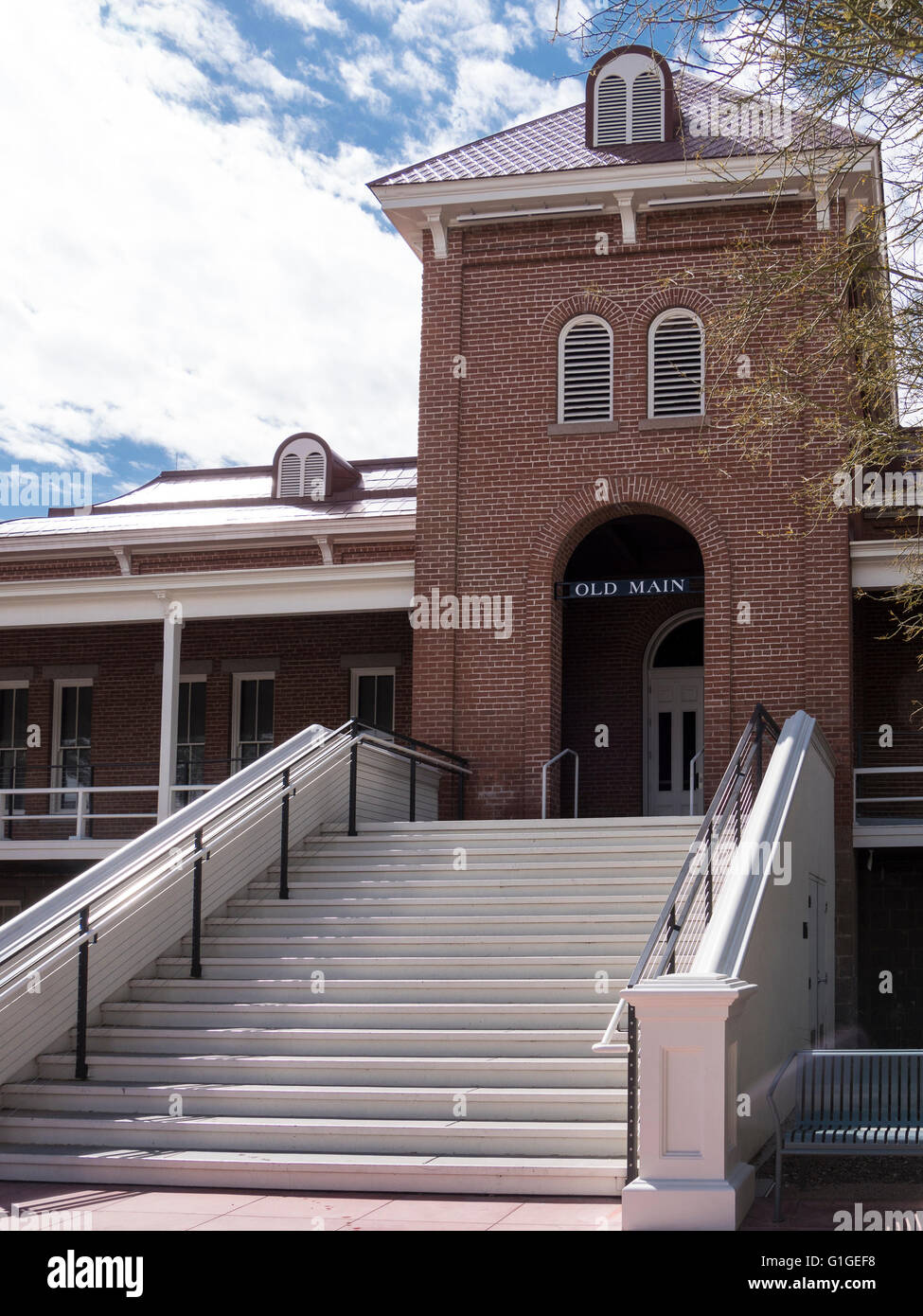 Old Main building, University of Arizona, Tucson, Arizona Stock Photo ...