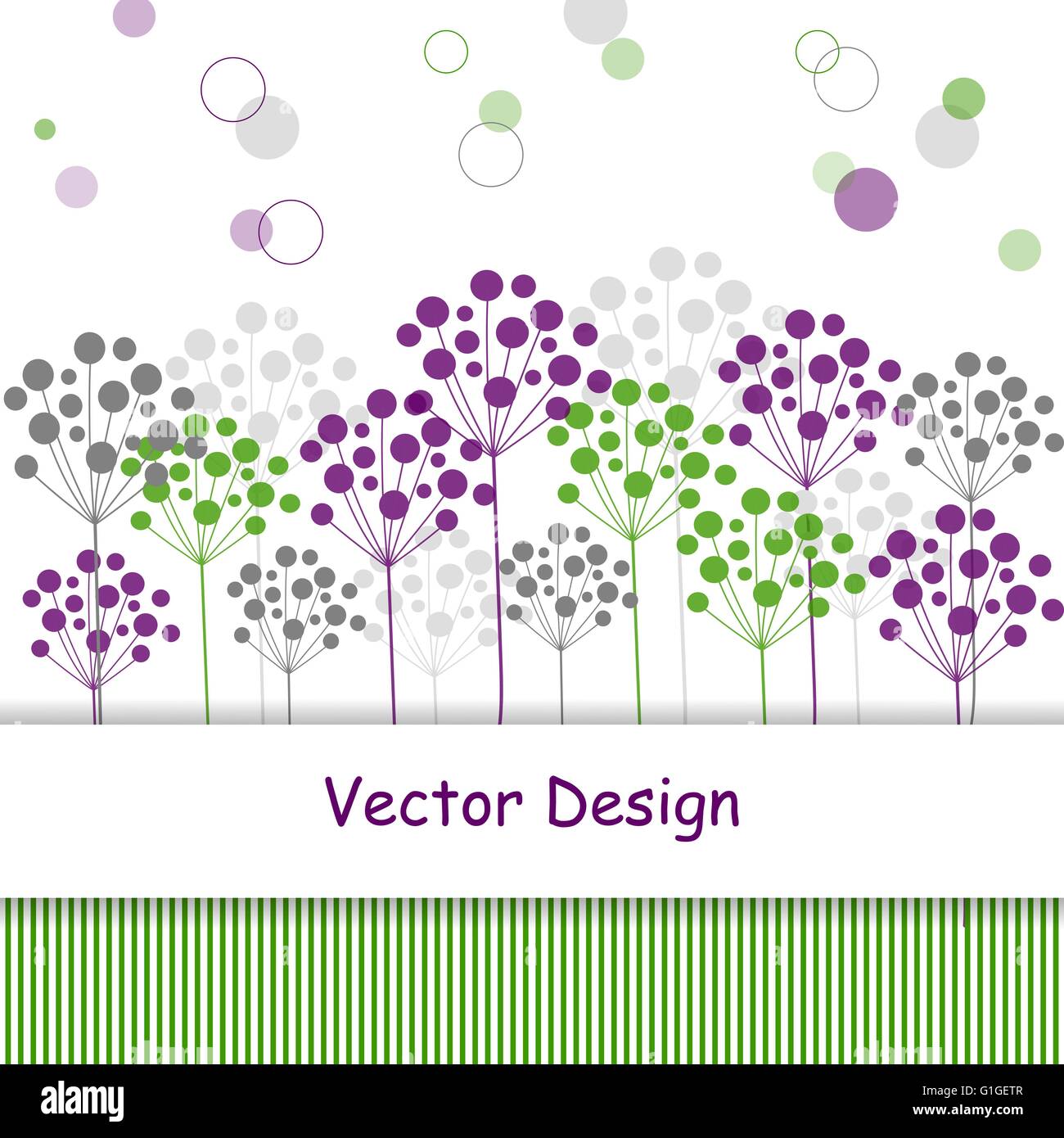 Plant vector background Stock Vector Image & Art - Alamy