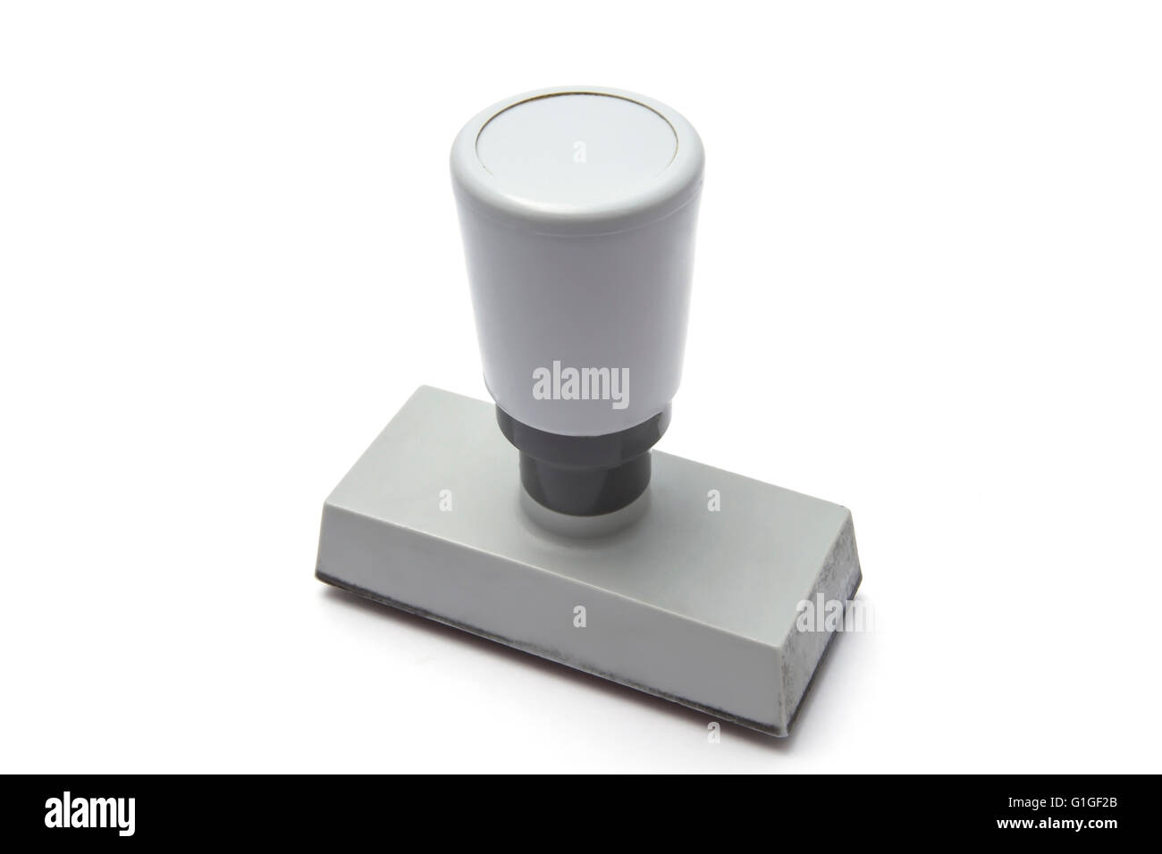 Stamper isolated on white background Stock Photo - Alamy