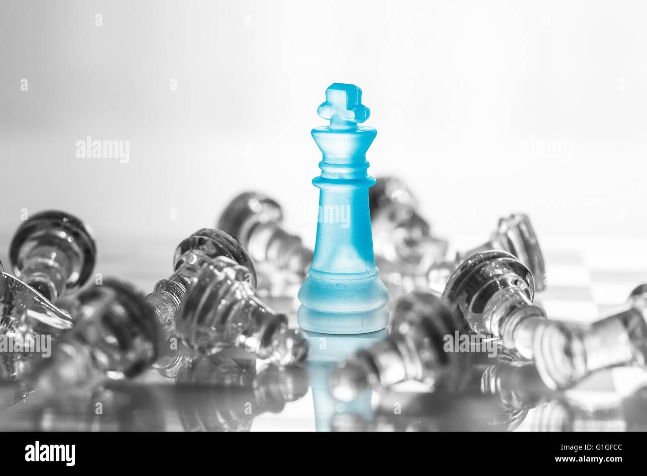 Chess business success, leadership concept Stock Photo - Alamy