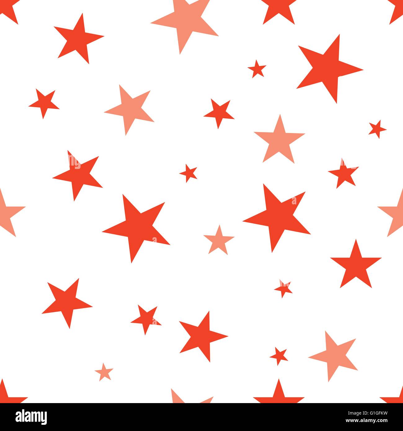 Seamless pattern with red stars Stock Vector Image & Art - Alamy
