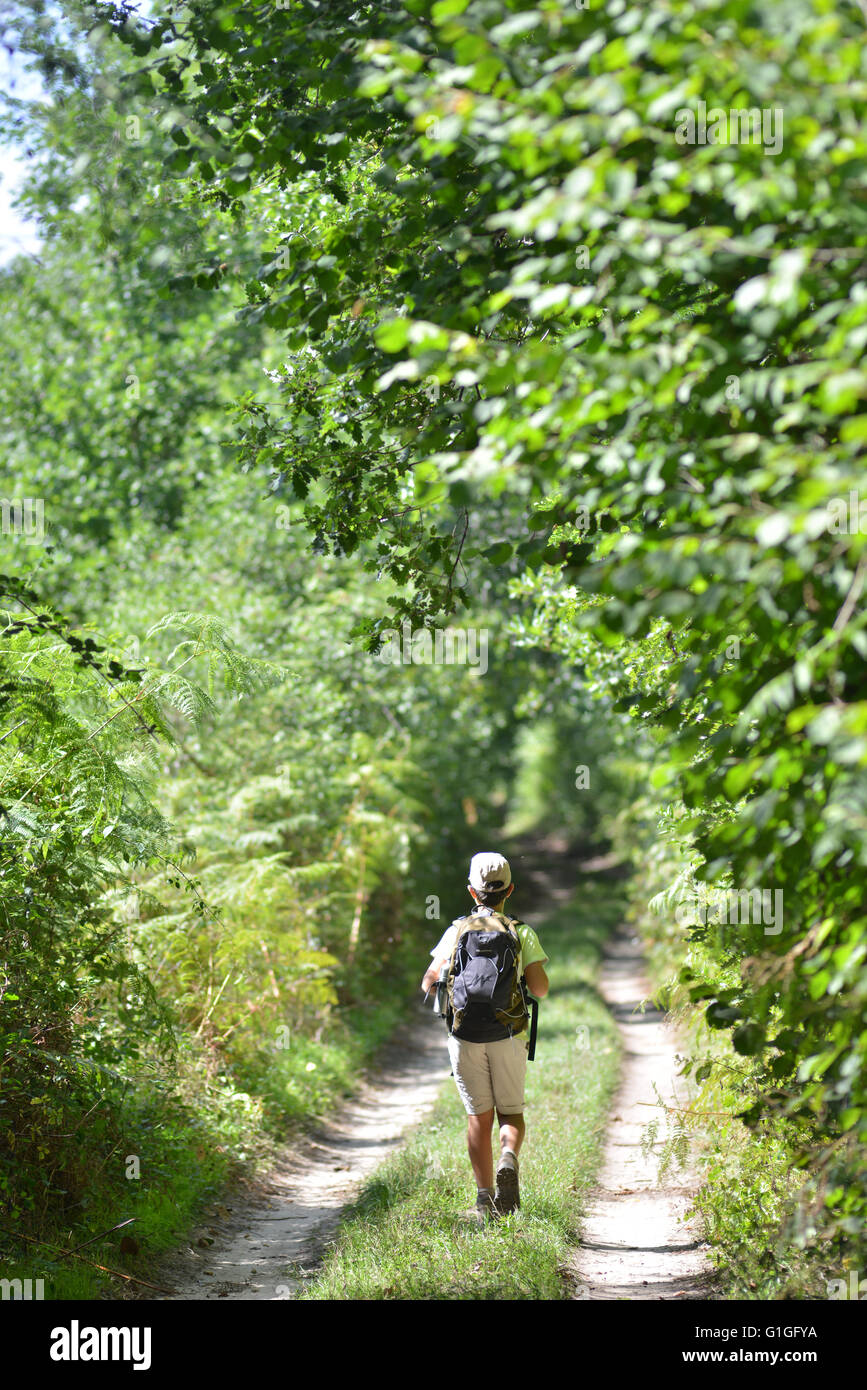 Little boy walking alone Stock Photo - Alamy Little boy walking alone Stock Photo - Alamy