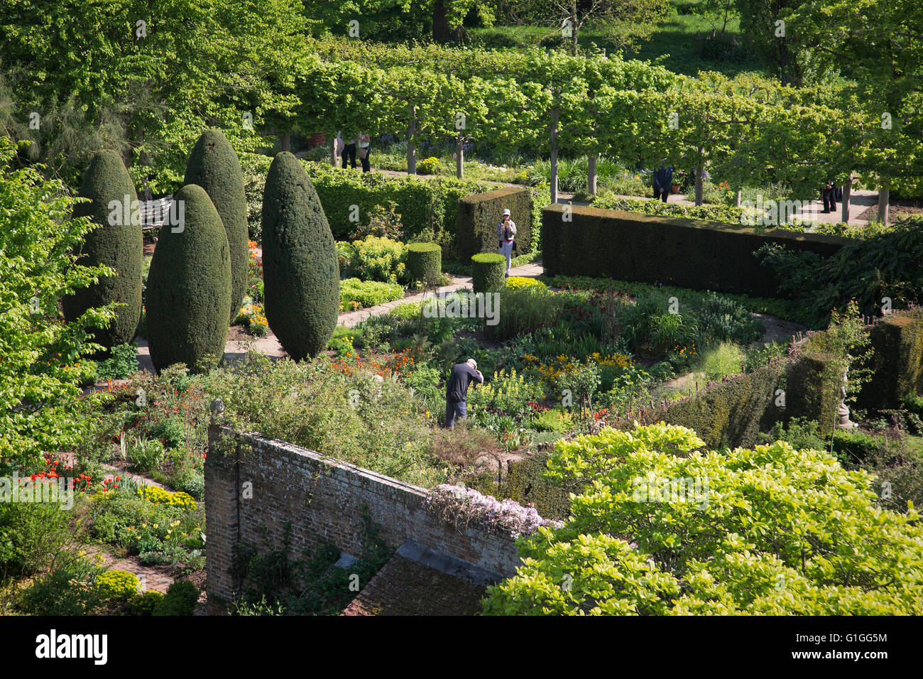 Sissinghurst Castle Garden Stock Photo - Alamy