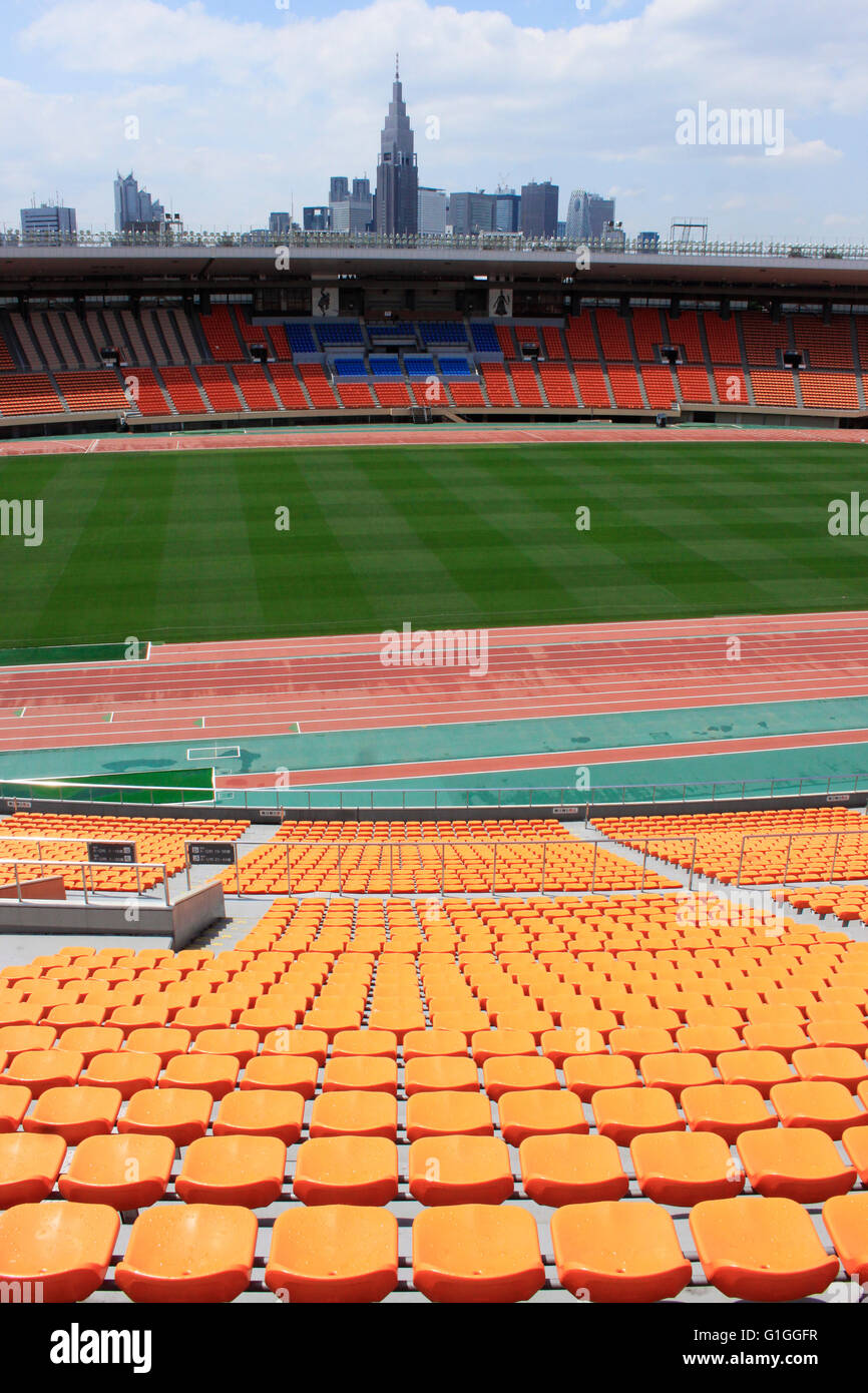 Tokyo 2020 olympic stadium city hi-res stock photography and images - Alamy