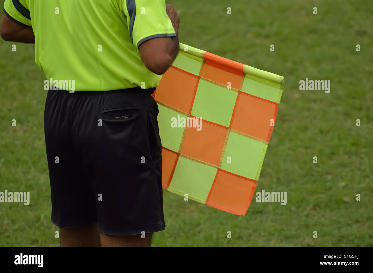 Soccer referee assistant hi-res stock photography and images - Alamy