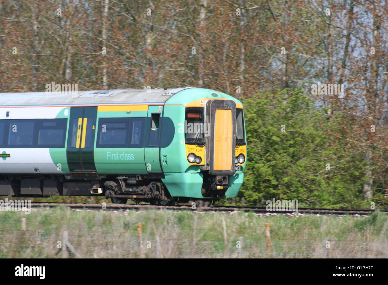 Class 377 at Woodhorn Stock Photo - Alamy