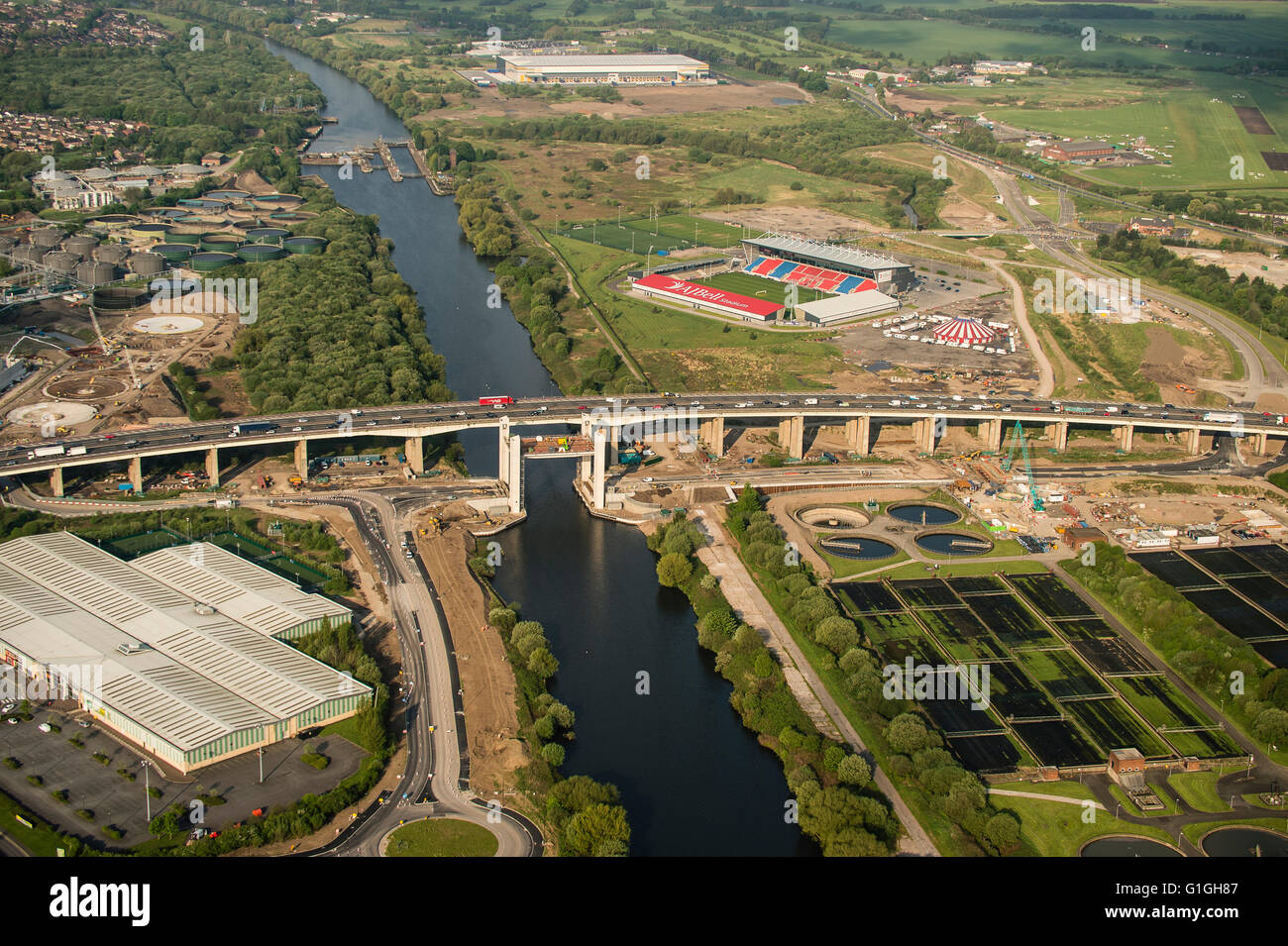 Barton bridge disaster hi-res stock photography and images - Alamy