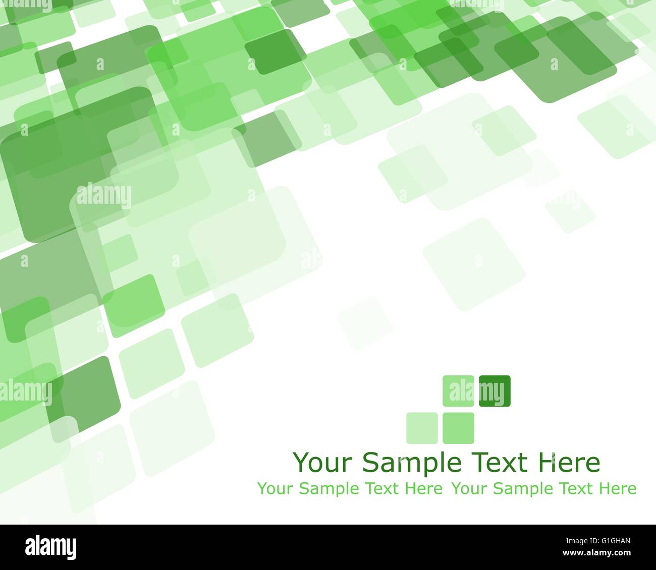 Abstract green checkered pattern from rectangles. Vector illustration ...