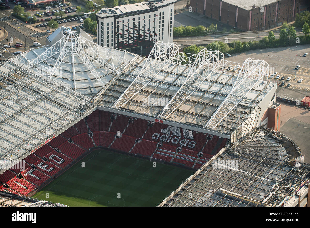 Stretford manchester aerial hi-res stock photography and images - Alamy