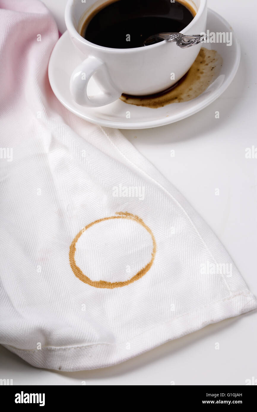 Tea stain from above hi-res stock photography and images - Alamy