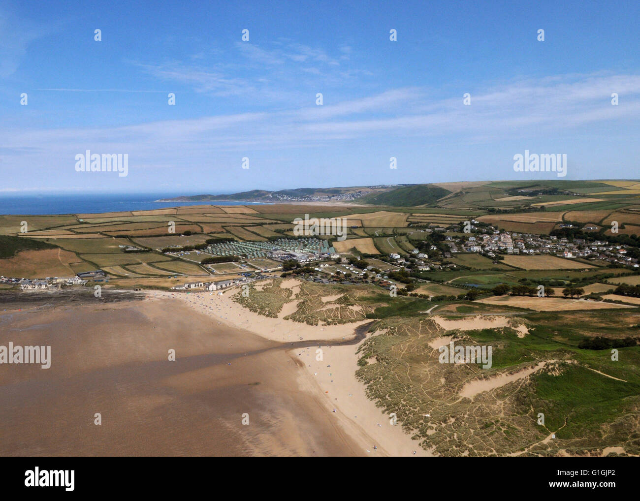 Croyde bay holiday park hi-res stock photography and images - Alamy
