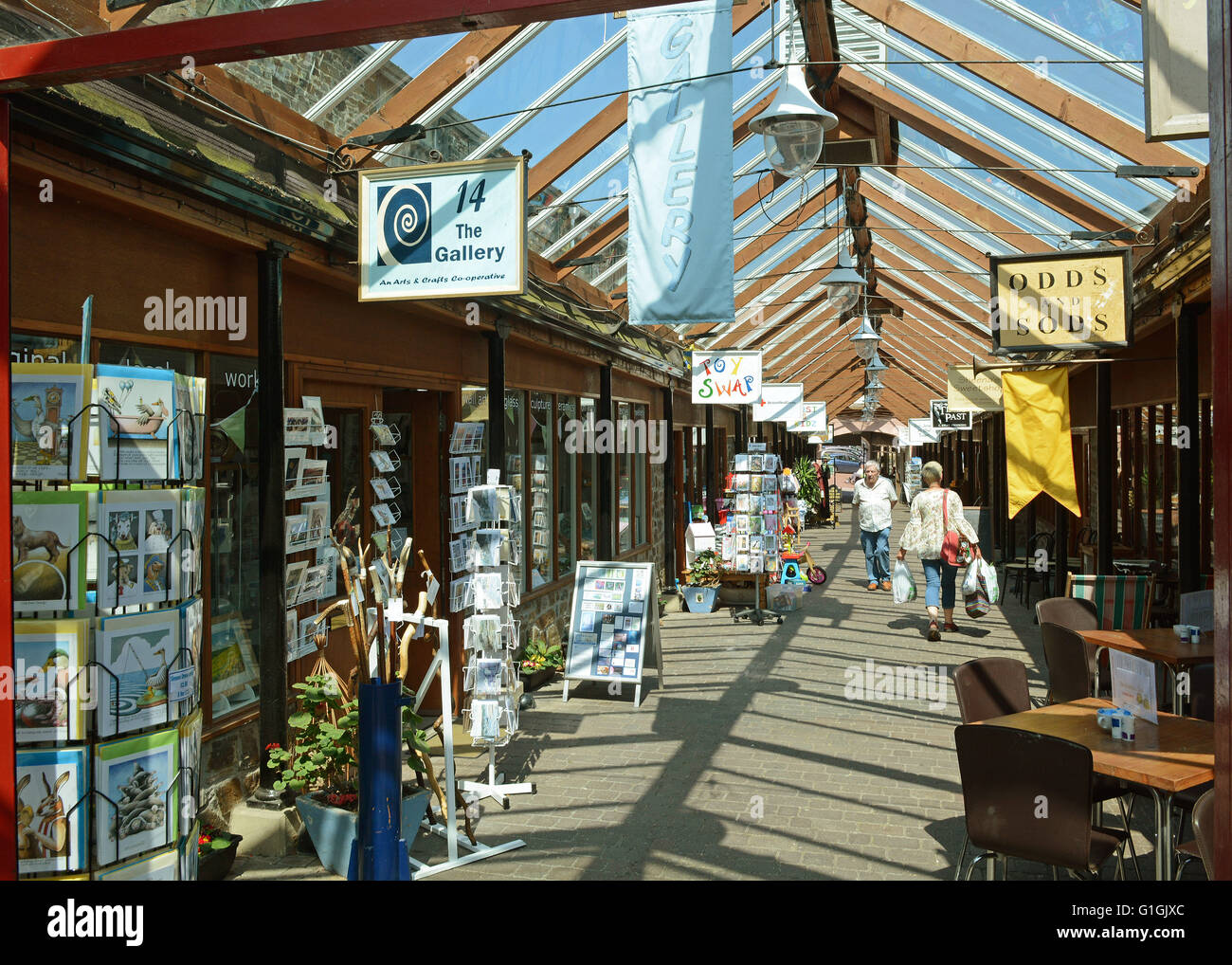 Torrington Historic Market Town and Civil War Site North Devon Stock ...