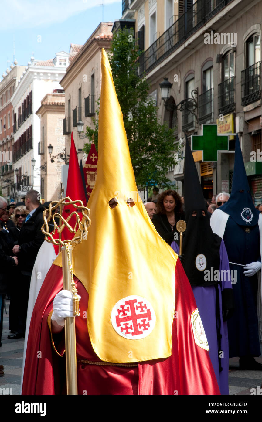 Semana santa tradicional capirote hi-res stock photography and images ...