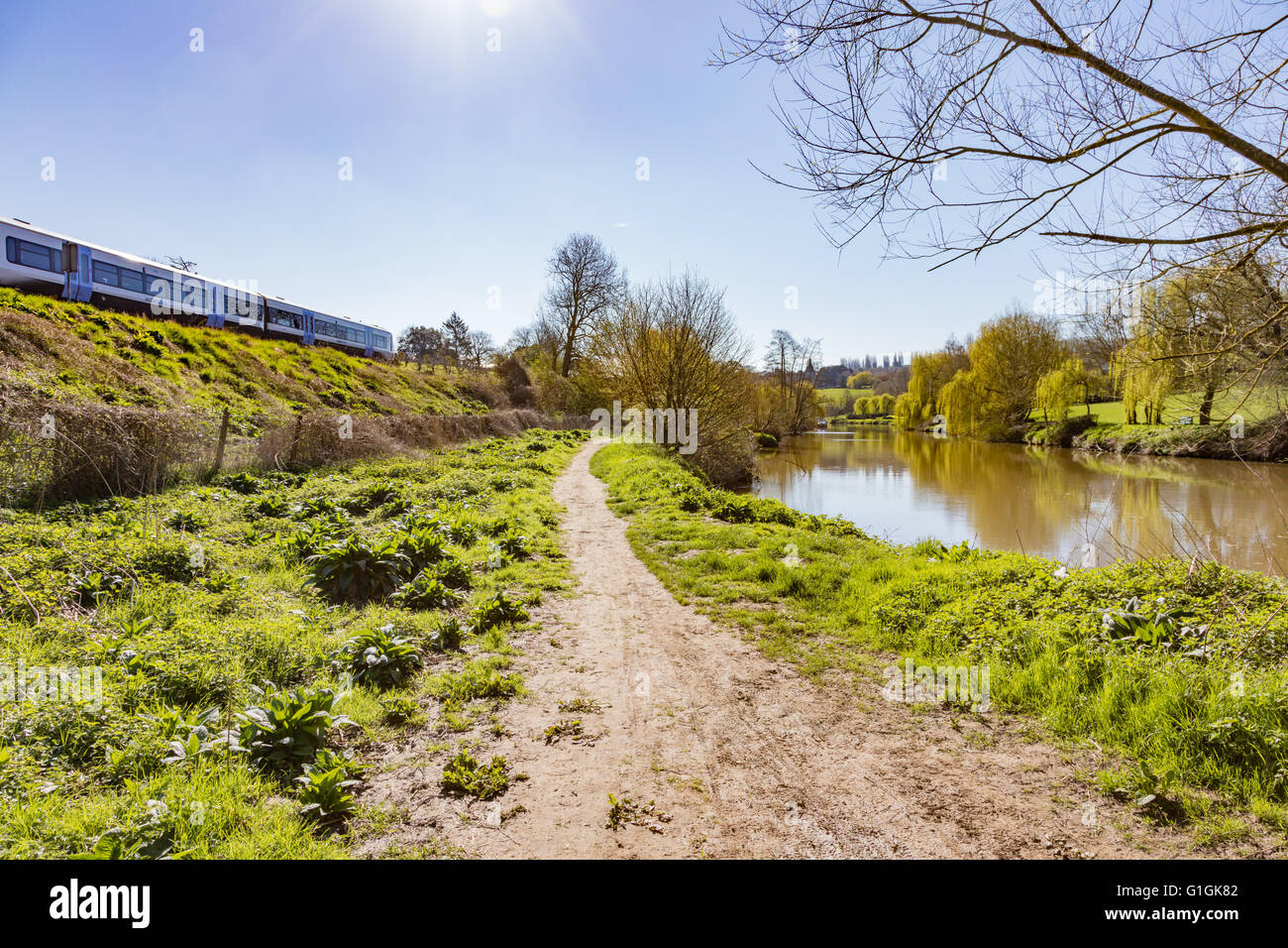 The medway valley walk hi-res stock photography and images - Alamy