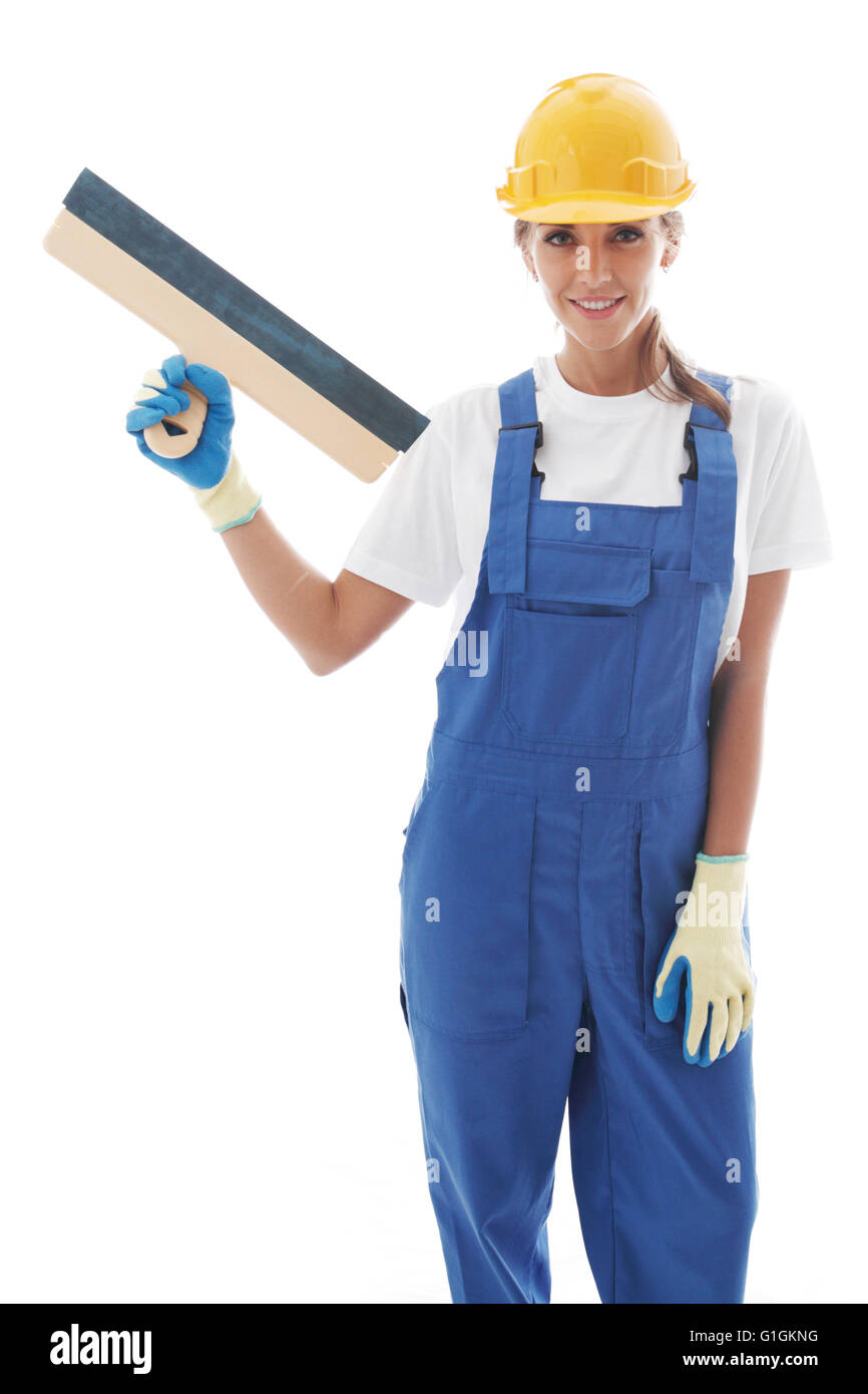 Handyman handywoman hi-res stock photography and images - Alamy