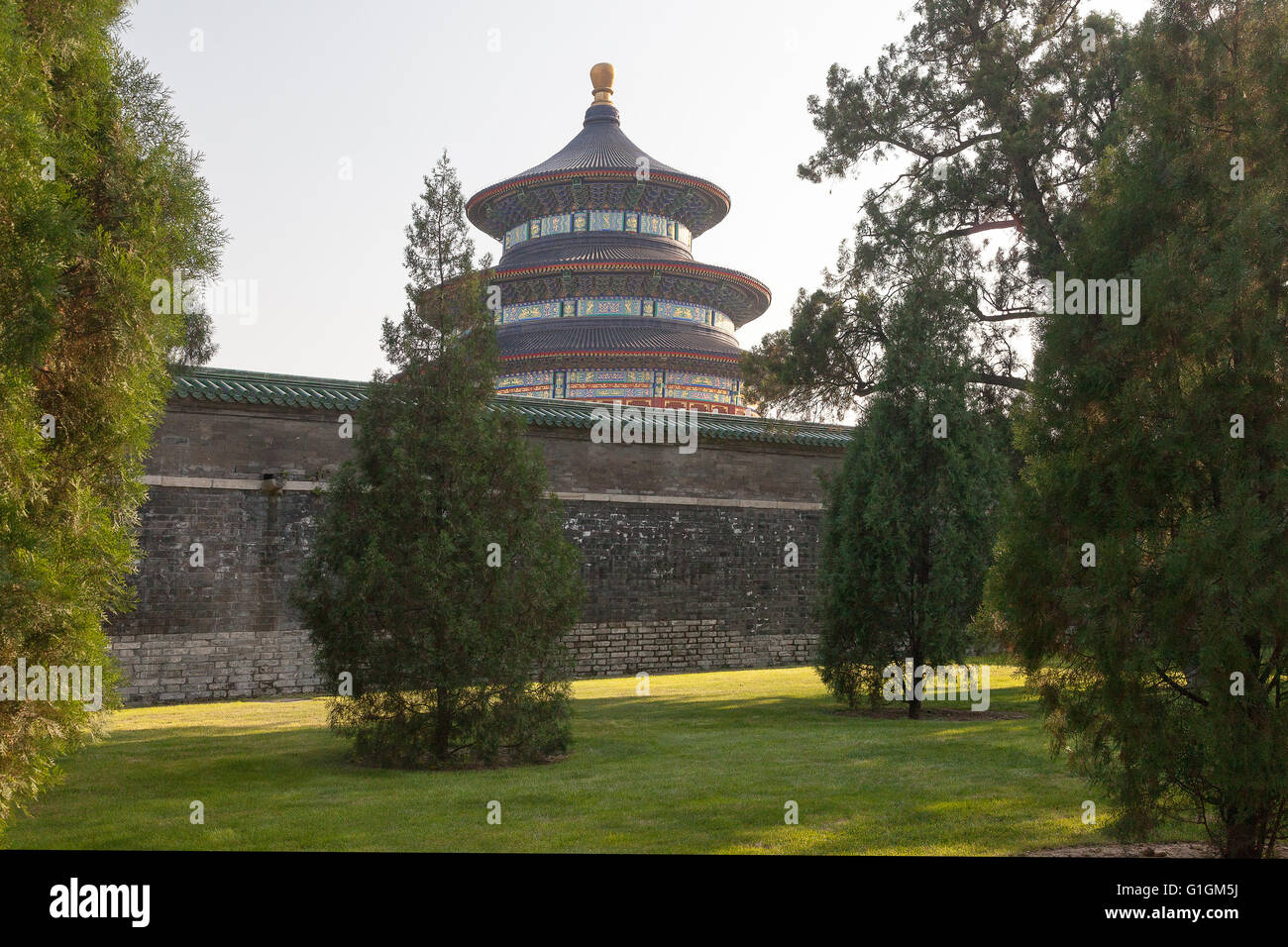 Famous Hall of Prayer for Good Harvest, Temple of Heaven Stock Photo ...