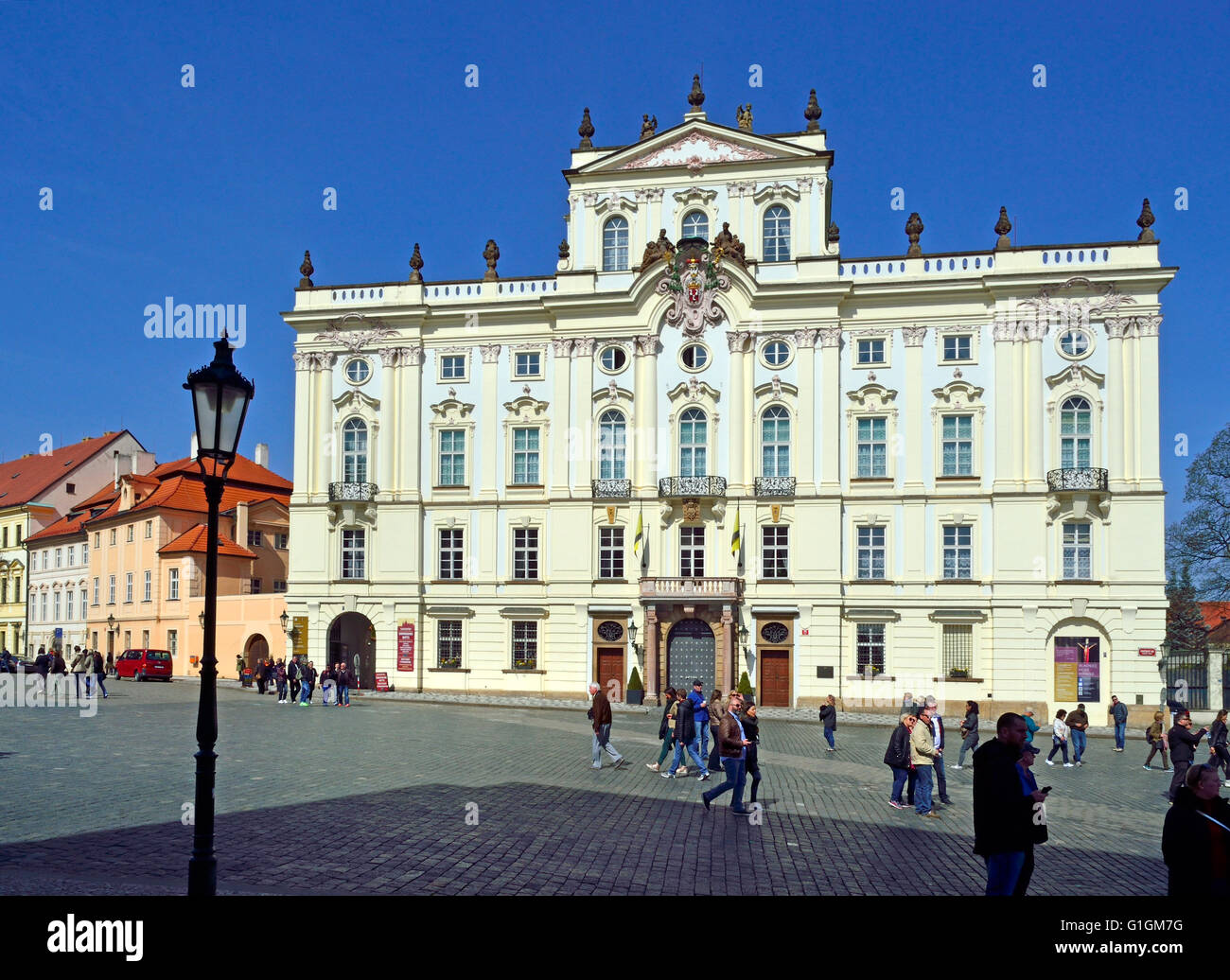 Prague, Czech Republic. Sternberg Palace / Šternberský palác. Part of ...