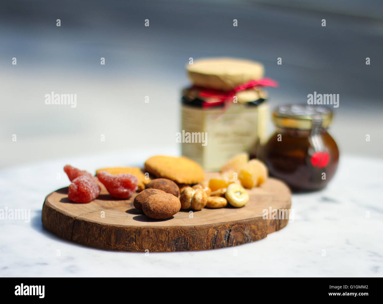 Jam and sweets Stock Photo - Alamy