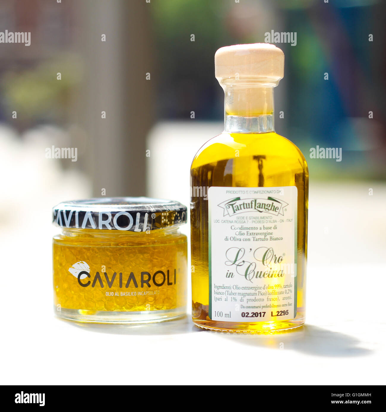 Olive oil caviar hi-res stock photography and images - Alamy