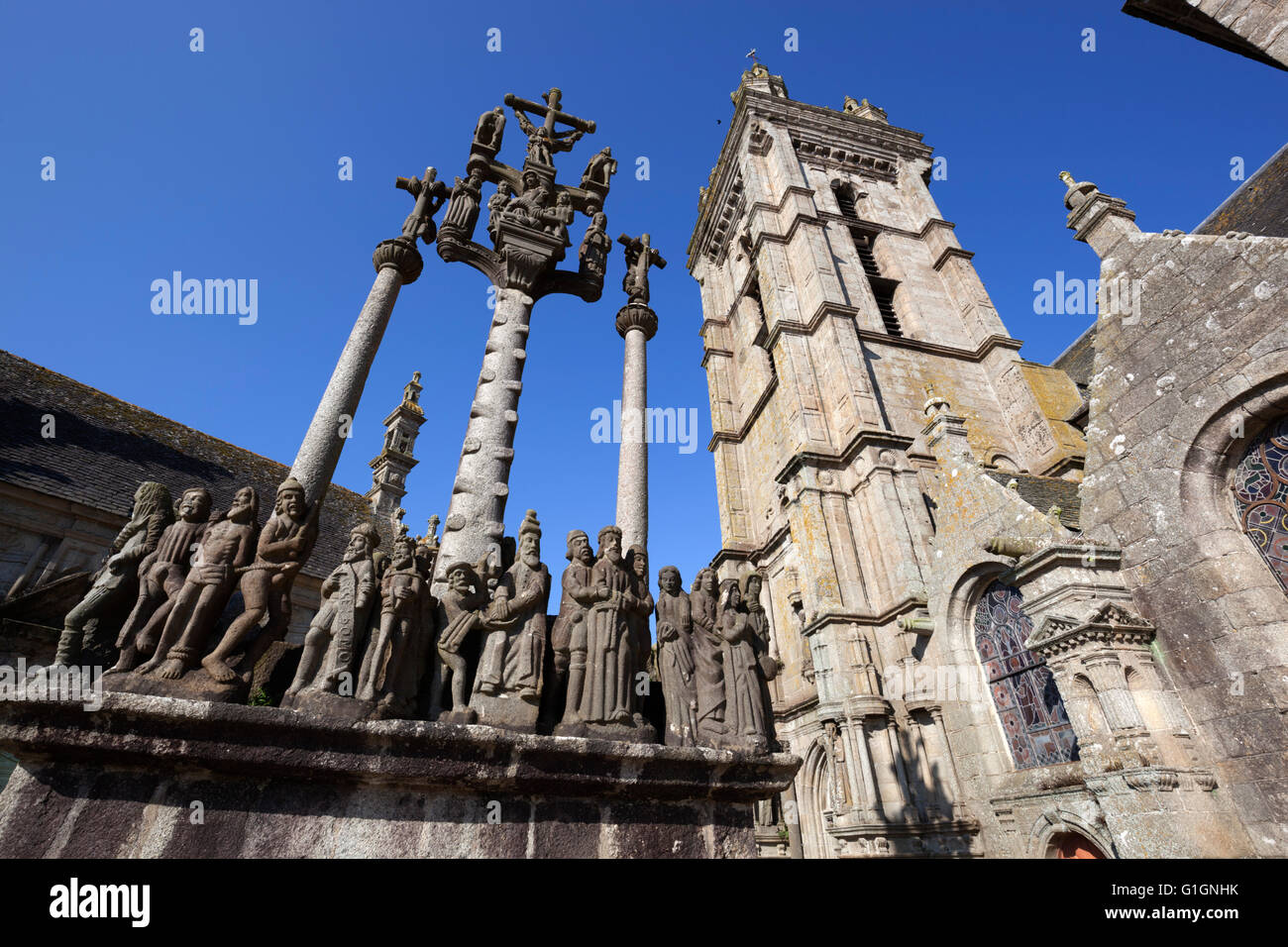 Parish close st thegonnec hi-res stock photography and images - Alamy