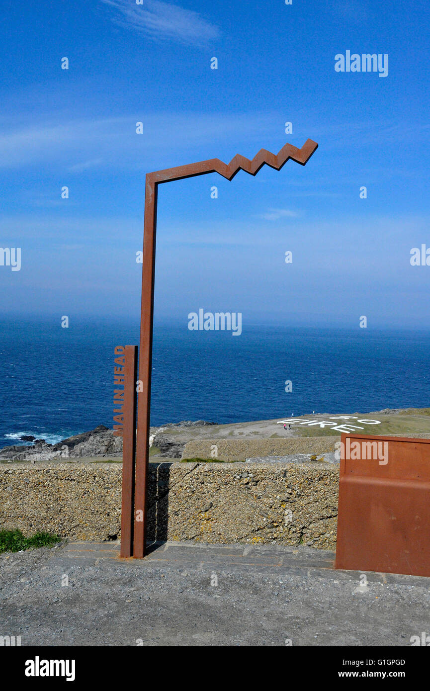 Banba's Crown in Malin Head, County Donegal, is the most northerly ...