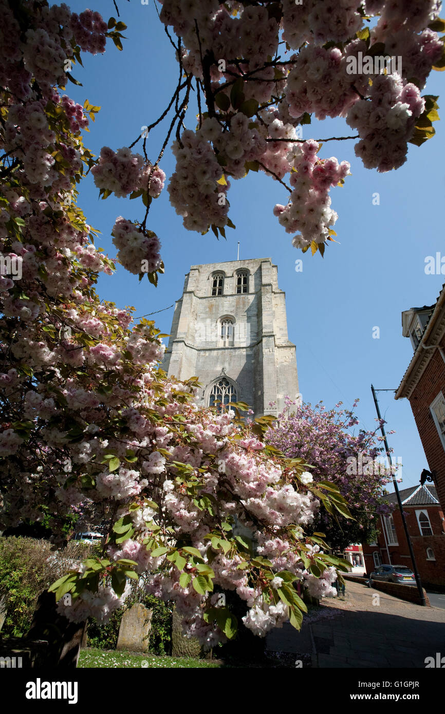 St Michael's Church Beccles Stock Photo - Alamy