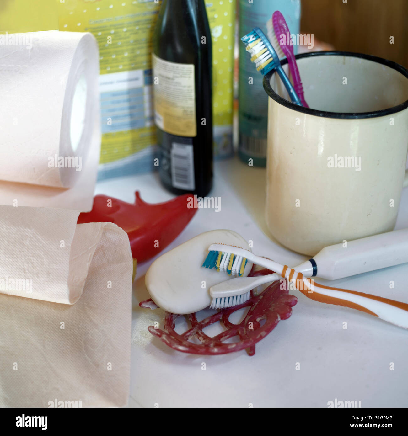 Square toiletries hi-res stock photography and images - Alamy