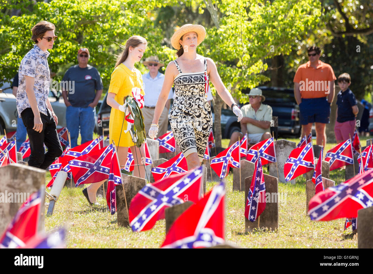Charleston, USA. 14th May, 2016. Members of the Children of the ...