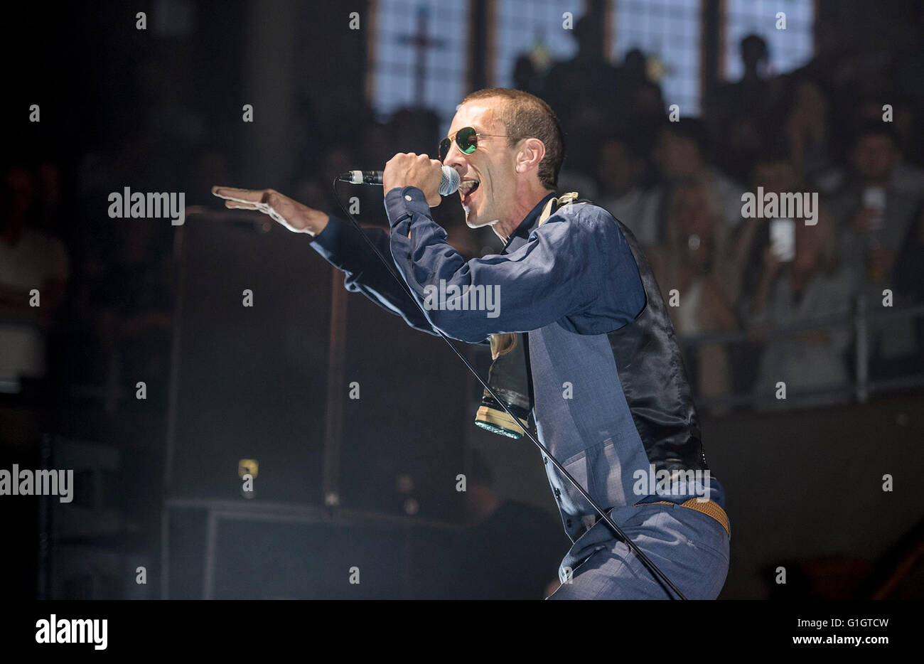 Manchester, UK. 14th Mayl 2016. Richard Ashcroft performs at The Albert ...