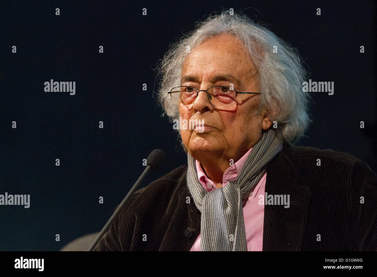 Torino, Italy. 14th May 2016. Syrian poet Adonis (or Adunis, real name ...